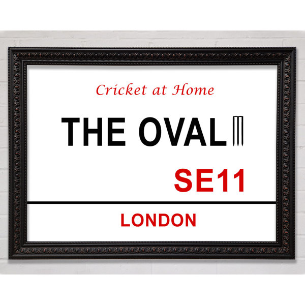 Bright Star The Oval Signs - Single Picture Frame Print | Wayfair.co.uk