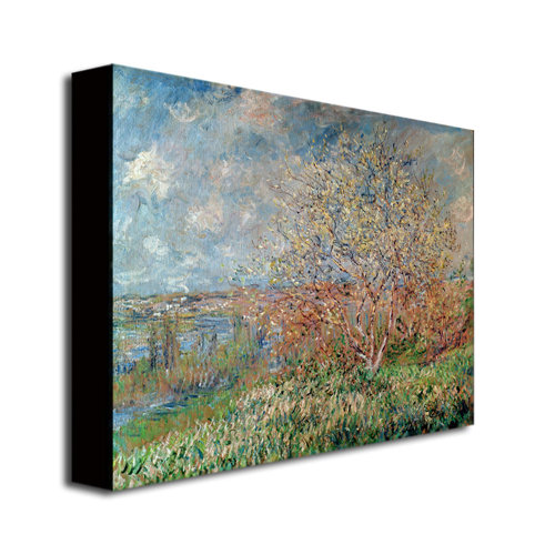 Andover Mills™ Spring, 1880 On Canvas by Claude Monet Print & Reviews ...