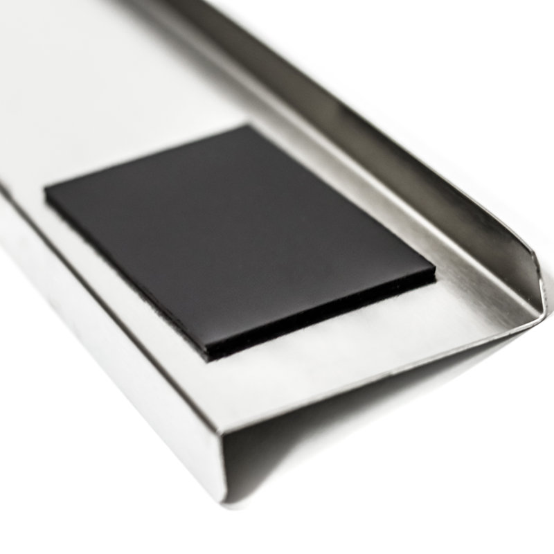 Prep & Savour Dezeray Adhesive Stainless Steel Spice Rack | Wayfair