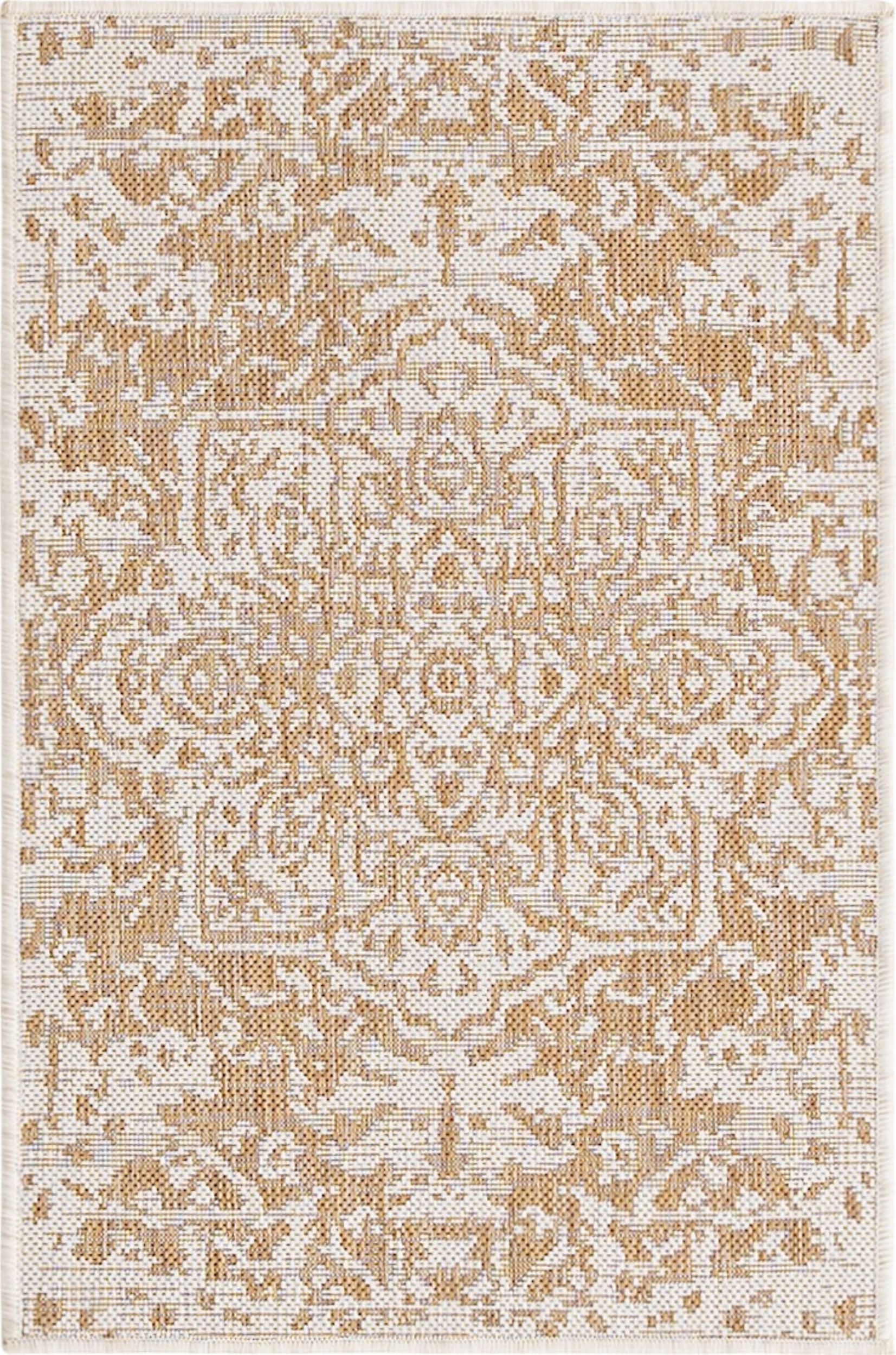 Dakota Fields Outdoor Destiny Area Rug Brown Color | Wayfair
