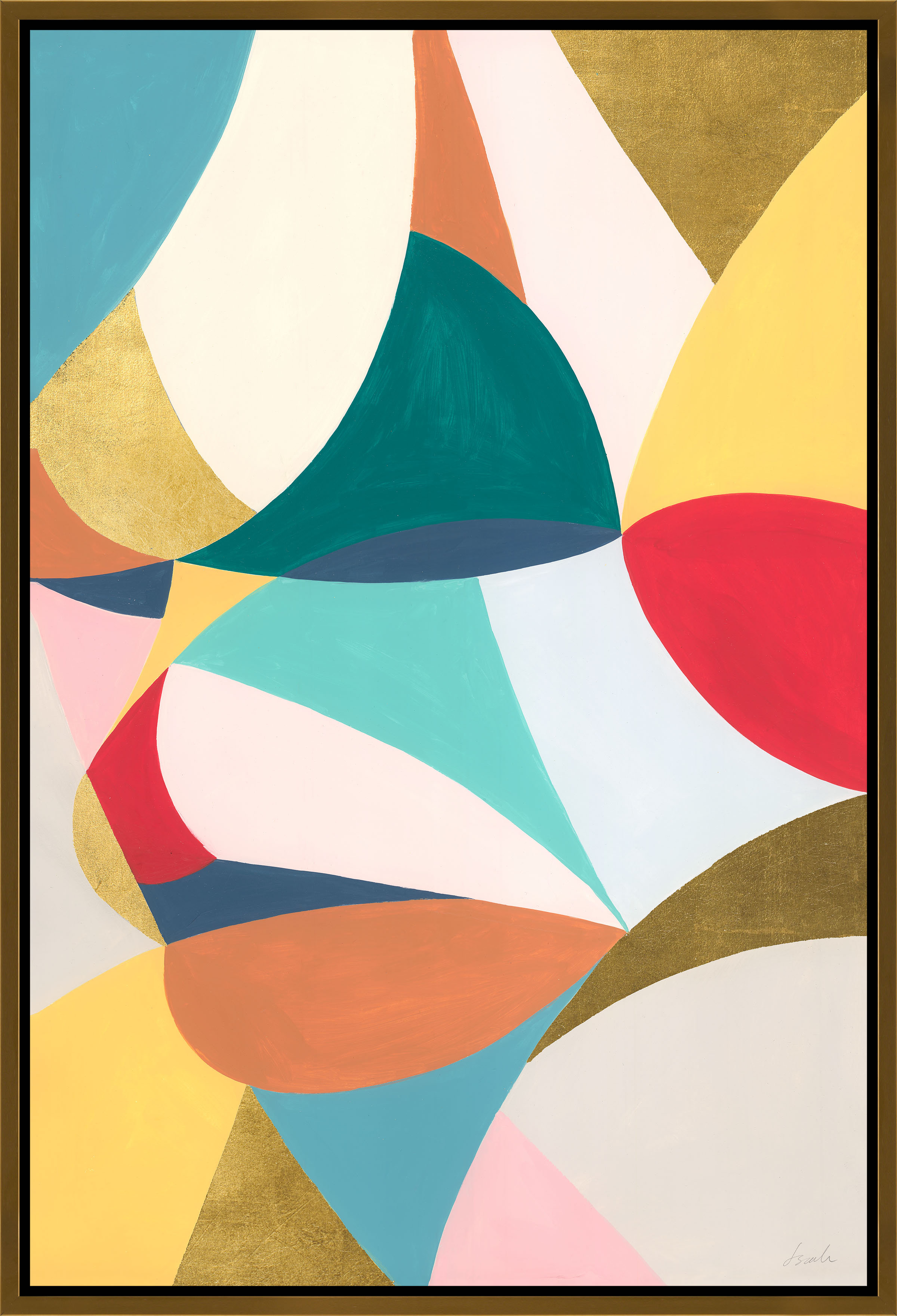 Chelsea Art Studio Fragments Of Gold And Spring I - Wayfair Canada