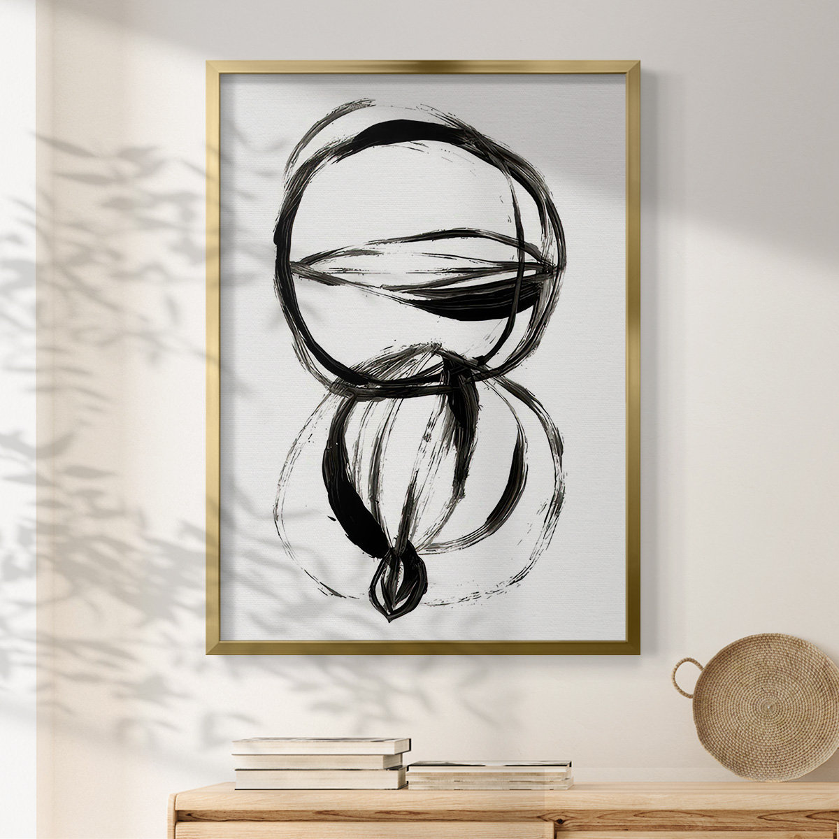 Orren Ellis Ink Pods II -Framed Canvas | Wayfair
