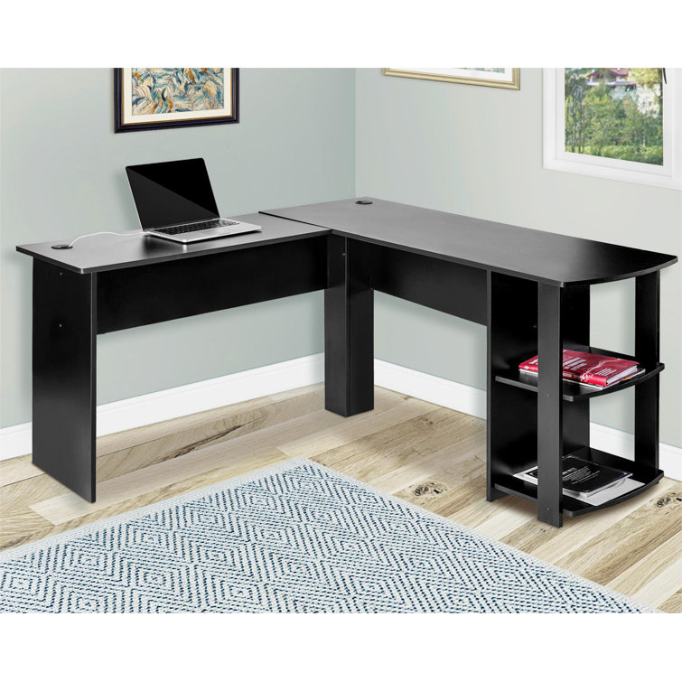 Latitude Run Lottie-Belle 140Cm W L-Shape Computer Desk | Wayfair.co.uk