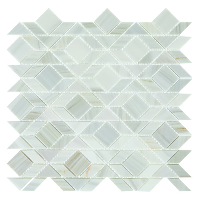 Daltile Pietra Divina 13" x 13" Natural Stone Mosaic Wall Tile | Wayfair