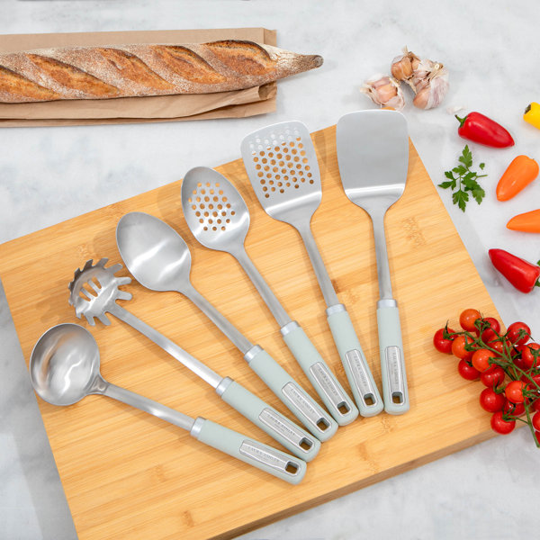 Laura Ashley 6 Piece Stainless Steel Cooking Utensil Set | Wayfair.co.uk
