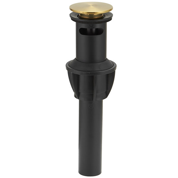 VIBRANTBATH Plastic Pop Up Drain 2.2'' W Pop-Up Yes & Reviews | Wayfair