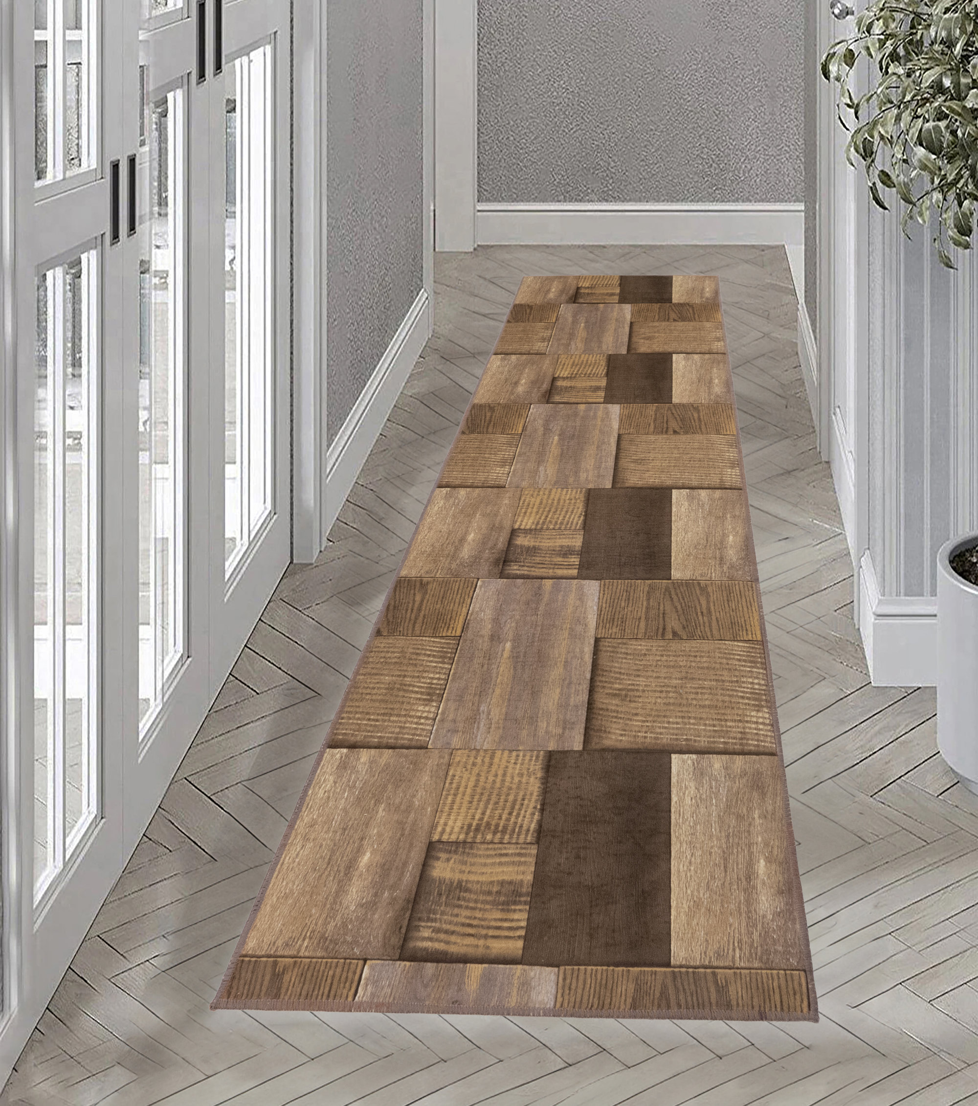 Winston Porter Slip Resistant No Pile Light Weight Nature Inspired ...