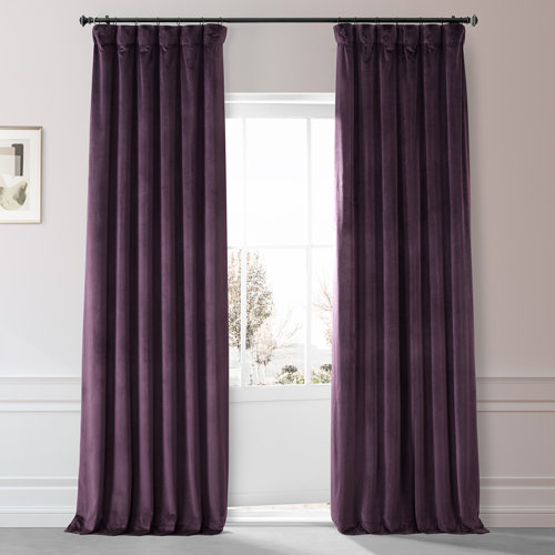 Purple Curtains & Drapes | Wayfair