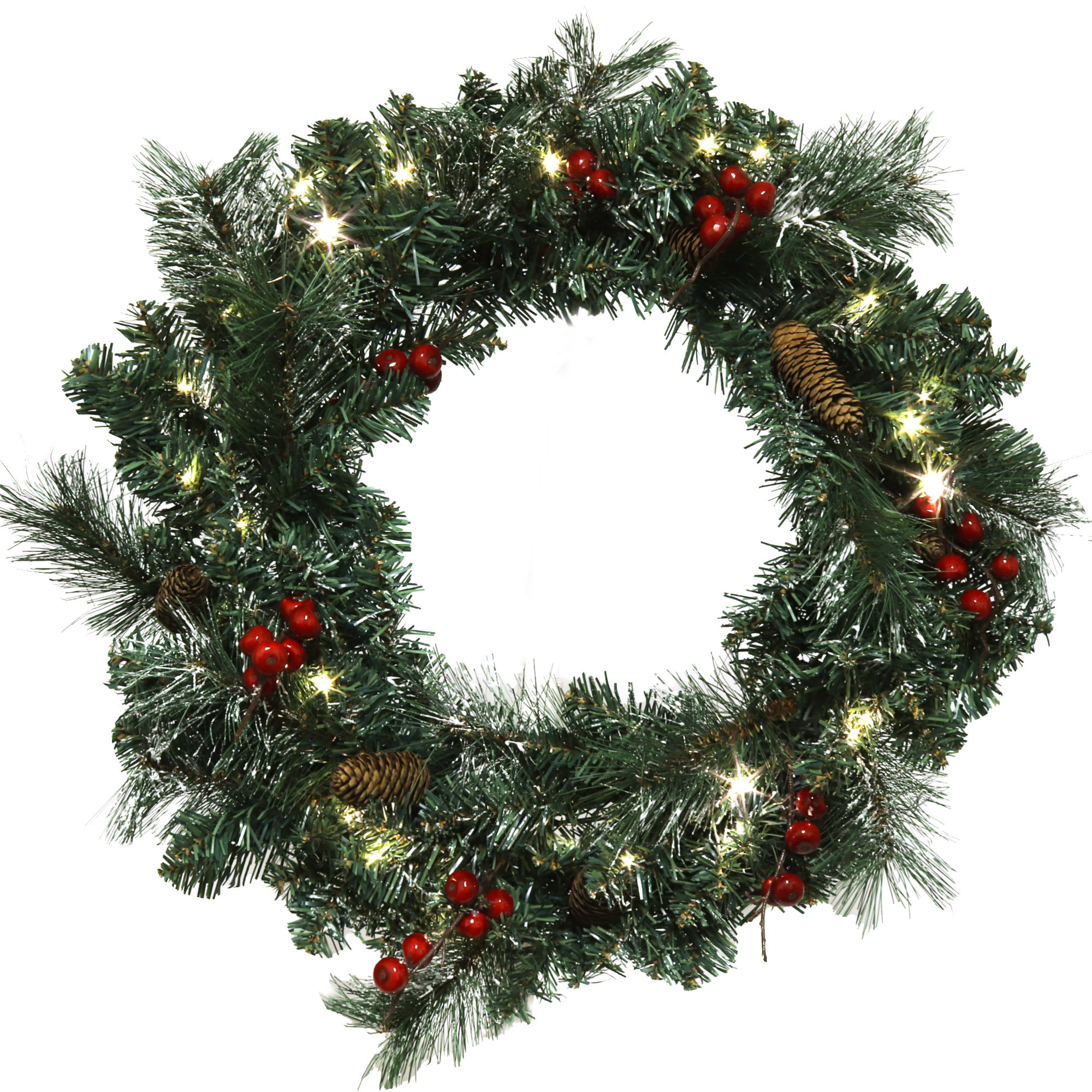 The Holiday Aisle® Juniper Garland | Lifelike Greenery & Real Touch ...