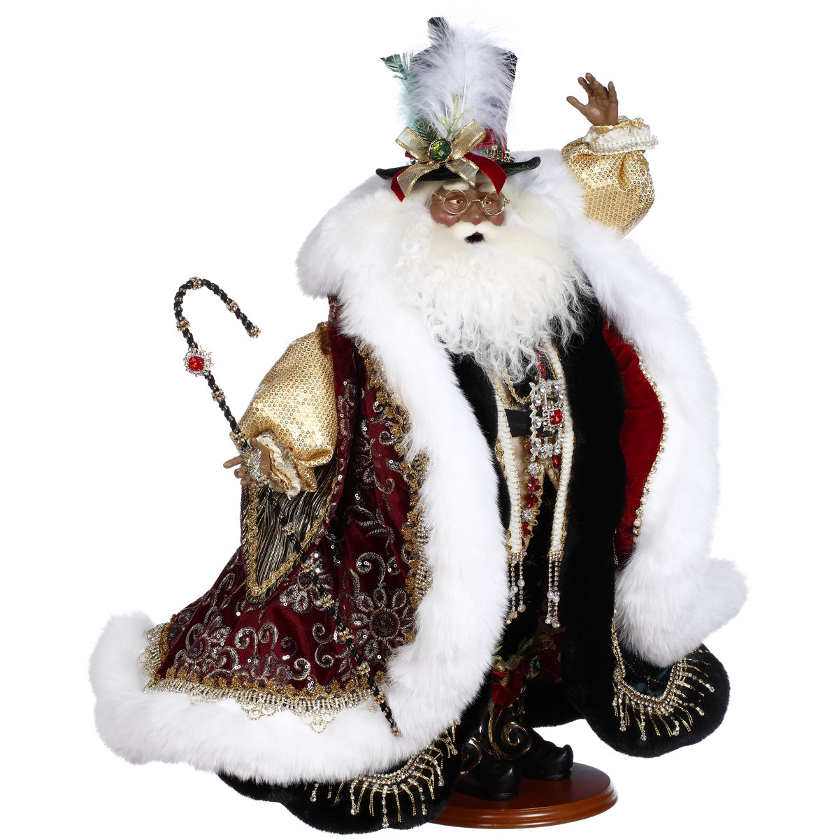 Mark Roberts African American Santa The Movie Star - 26 Inches ...