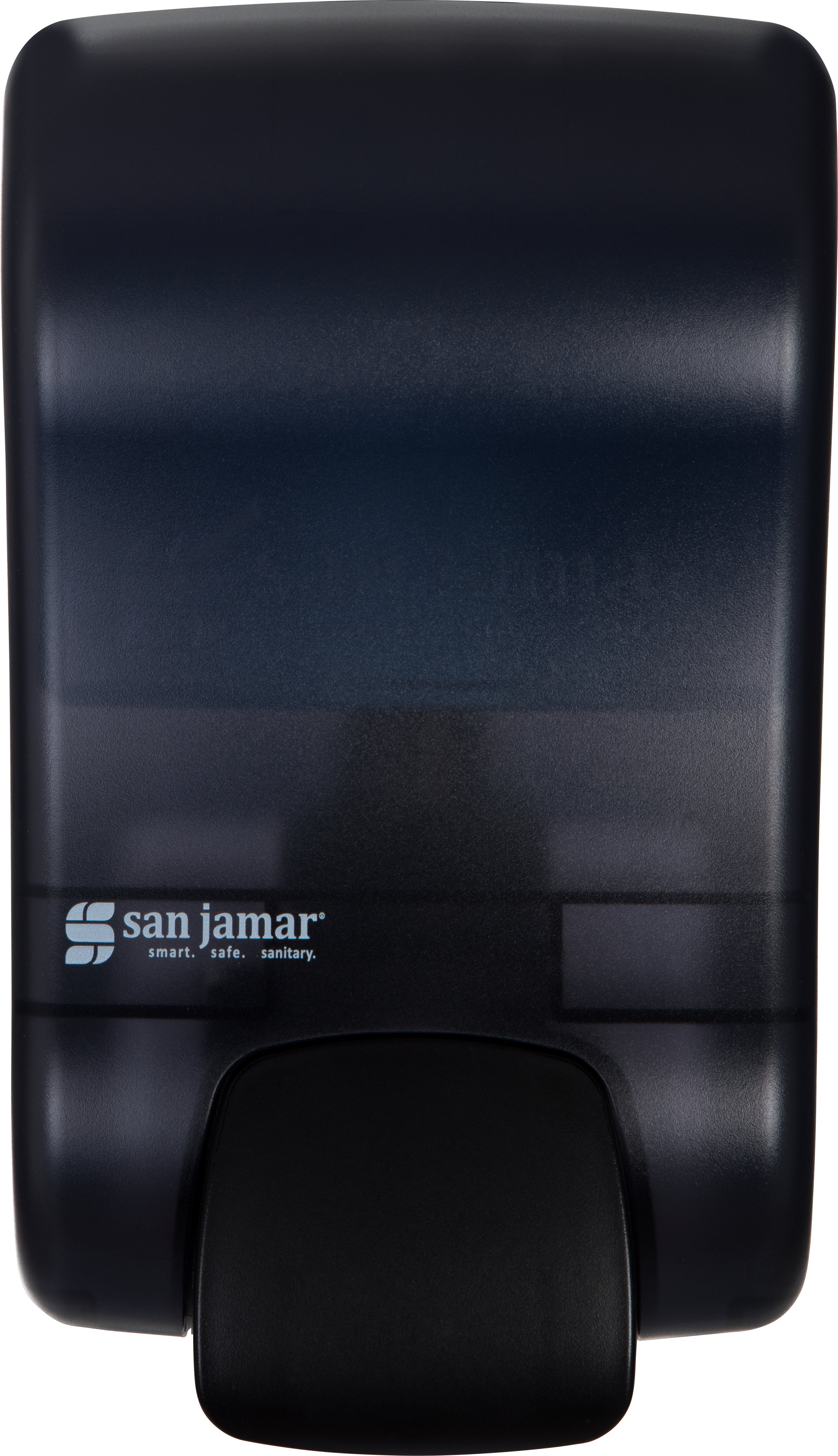 San Jamar Rely Manual Soap & Sanitizer Dispenser, Foam, Black Pearl ...