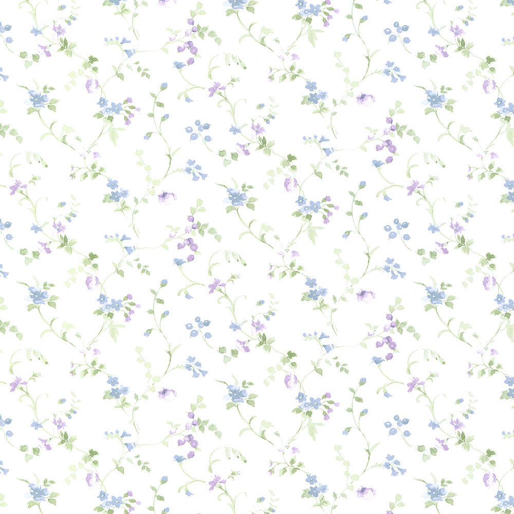 August Grove® Amaranthine 32.7' x 20.5" Floral Vine Wallpaper | Wayfair