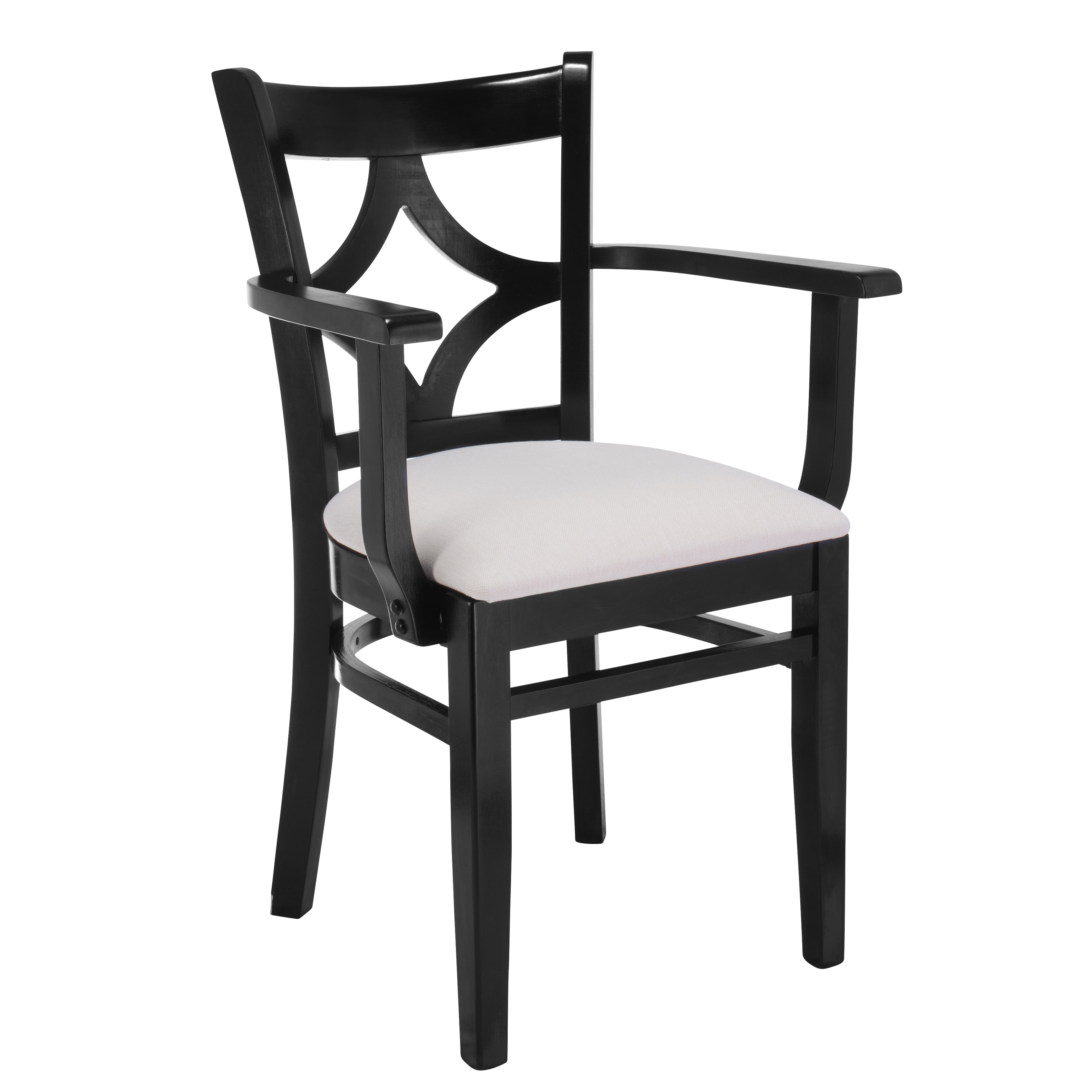 Alcott Hill® Stahr Upholstered Cross Back Arm Chair & Reviews | Wayfair