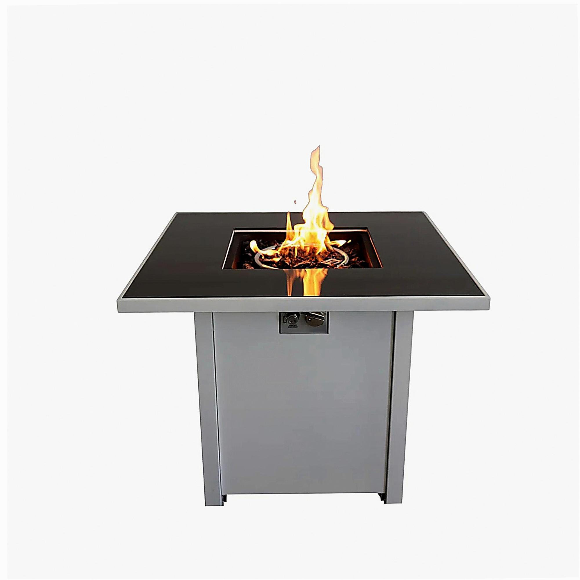 Wrought Studio Fire Pit with Powder Coated Surface Treatment and Smoked ...