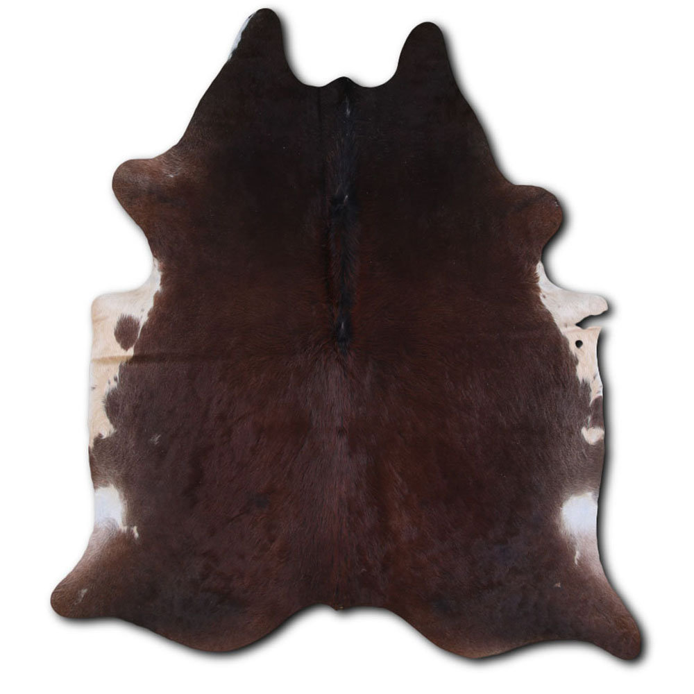 Foundry Select NATURAL HAIR ON COWHIDE BROWN 3 - 5 M GRADE A | Wayfair