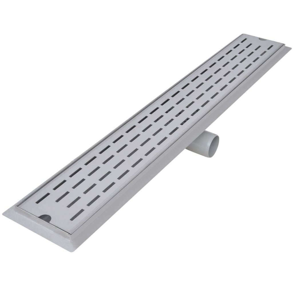Belfry Bathroom Omorodion 14cm Linear Grid Waste Shower Drain | Wayfair ...