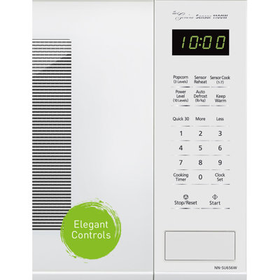 Panasonic® 1.3 Cubic Feet Countertop Microwave with Sensor Cooking ...