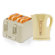 Geepas Cordless Electric Kettle & 4 Slice Bread Toaster Kitchen Combo ...