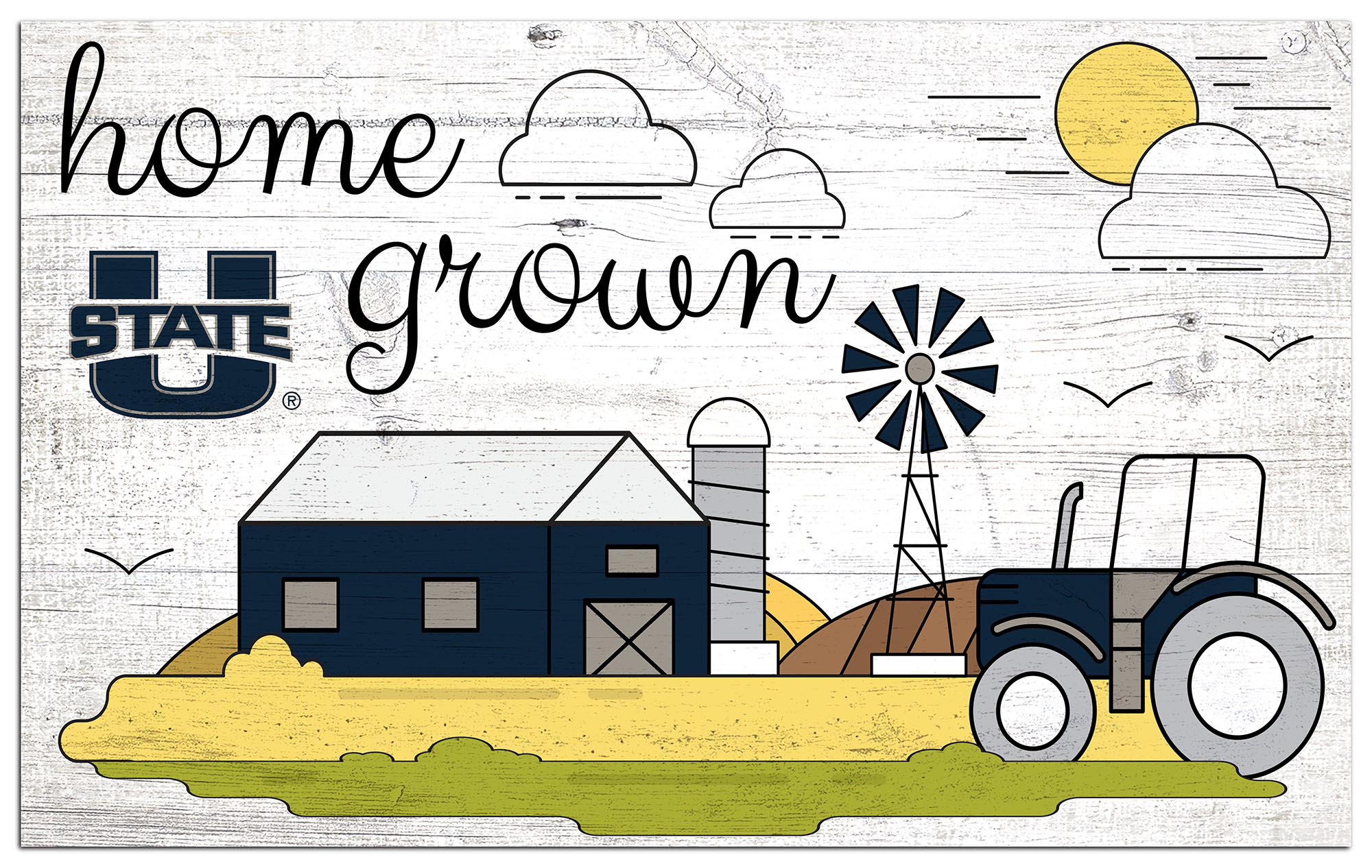 Fan Creations Home Grown Sign Wall Décor | Wayfair