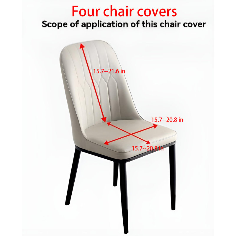 Latitude Run® Polyester Dining Chair Slipcover | Wayfair
