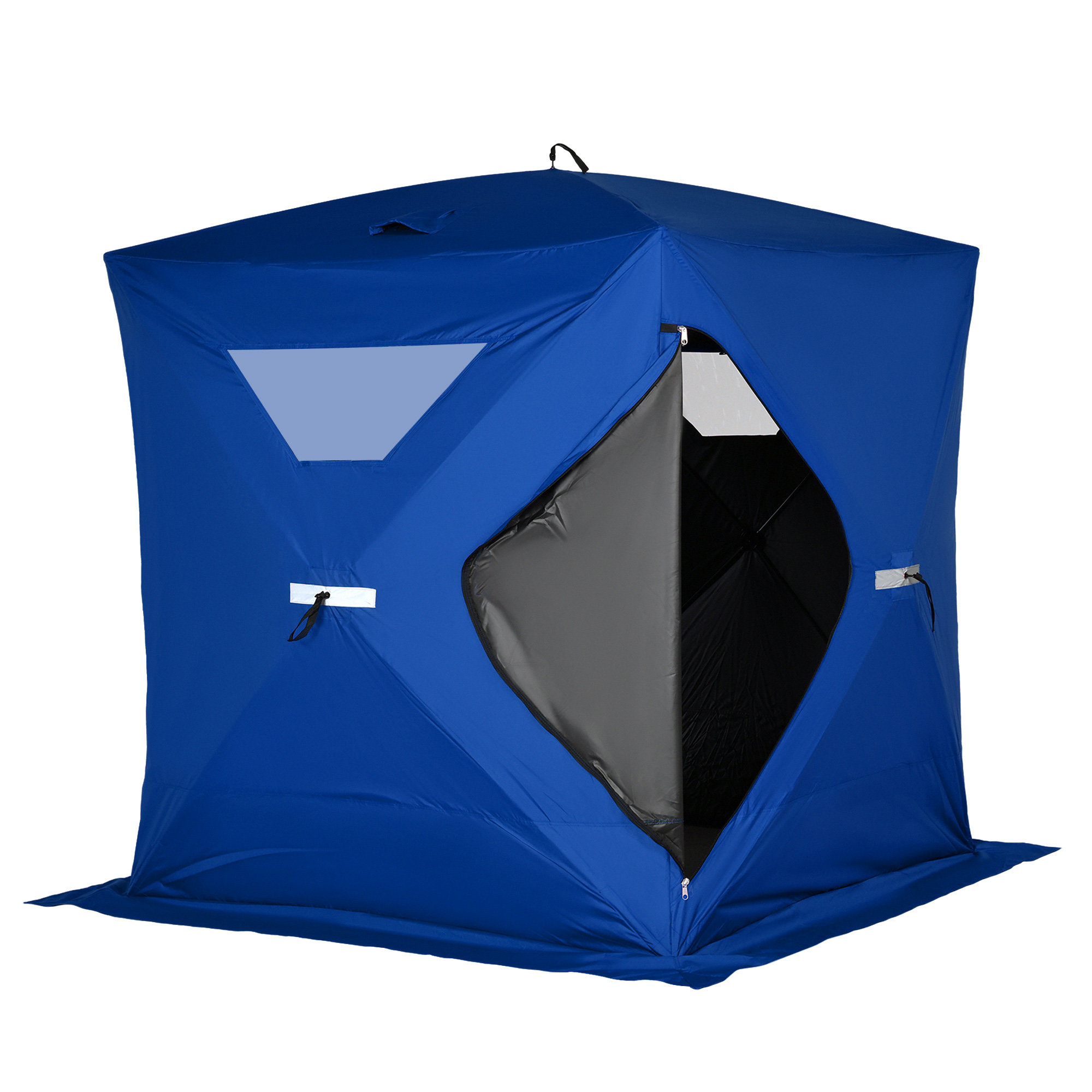 EASTERN FLOORING CENTER, INC. Ice Fishing Shelter, Pop-Up Portable Ice ...
