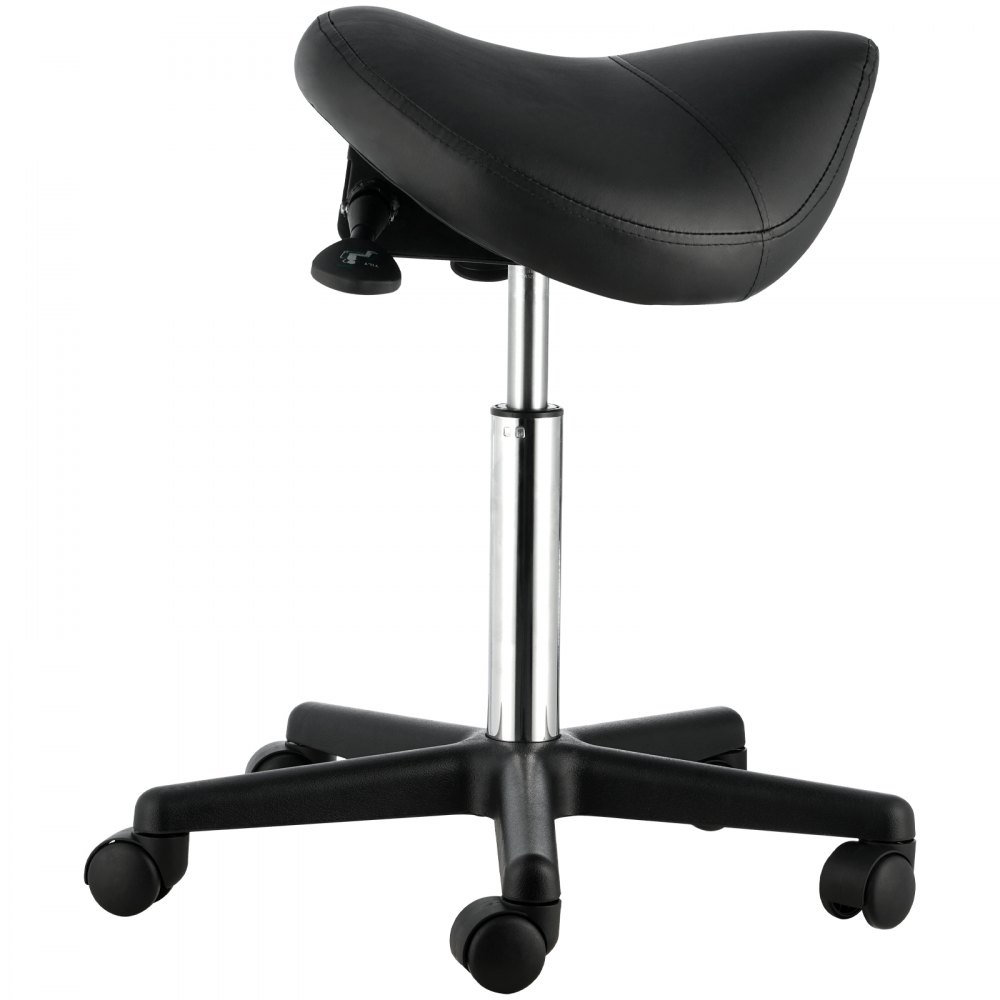 Latitude Run® Saddle Stool with Wheels, 400 LBS Weight Capacity, Height ...