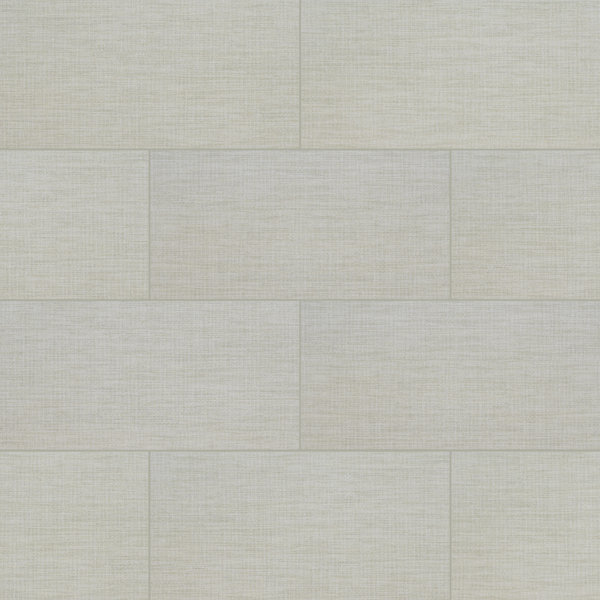 MSI Tektile Lineart 12" x 24" Porcelain Fabric Look Wall & Floor Tile ...