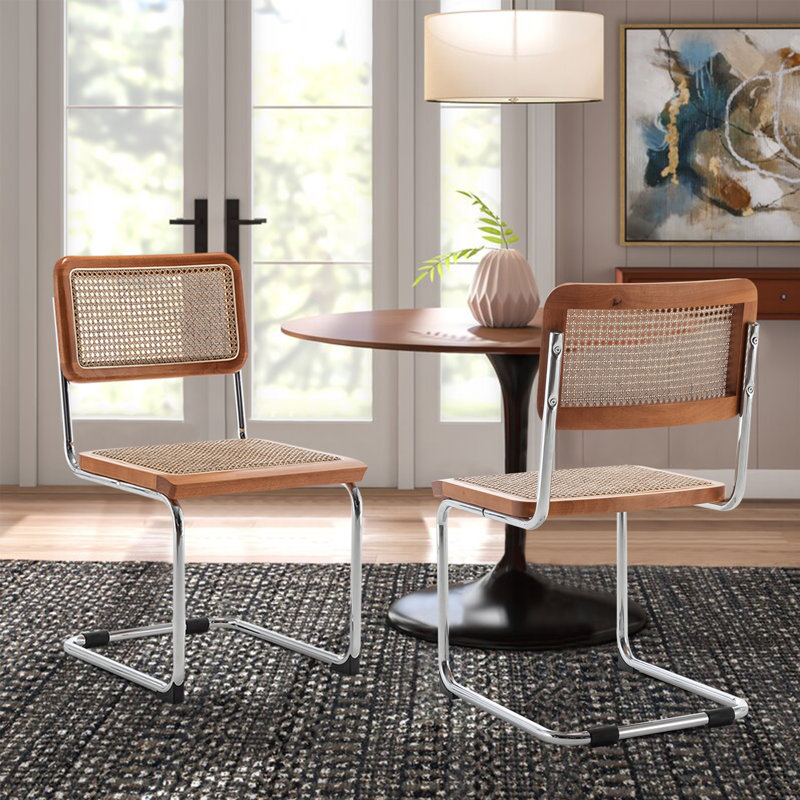 Bayou Breeze Side Chair in Brown & Reviews | Wayfair