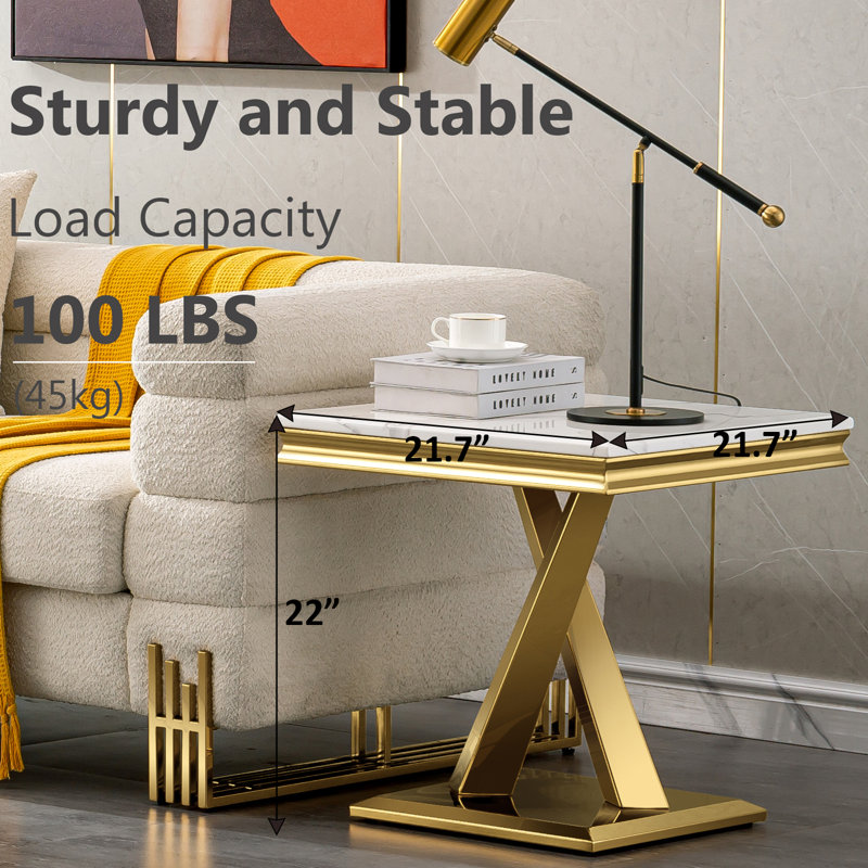 Everly Quinn Marcelus 3 - Piece Living Room Table Set | Wayfair