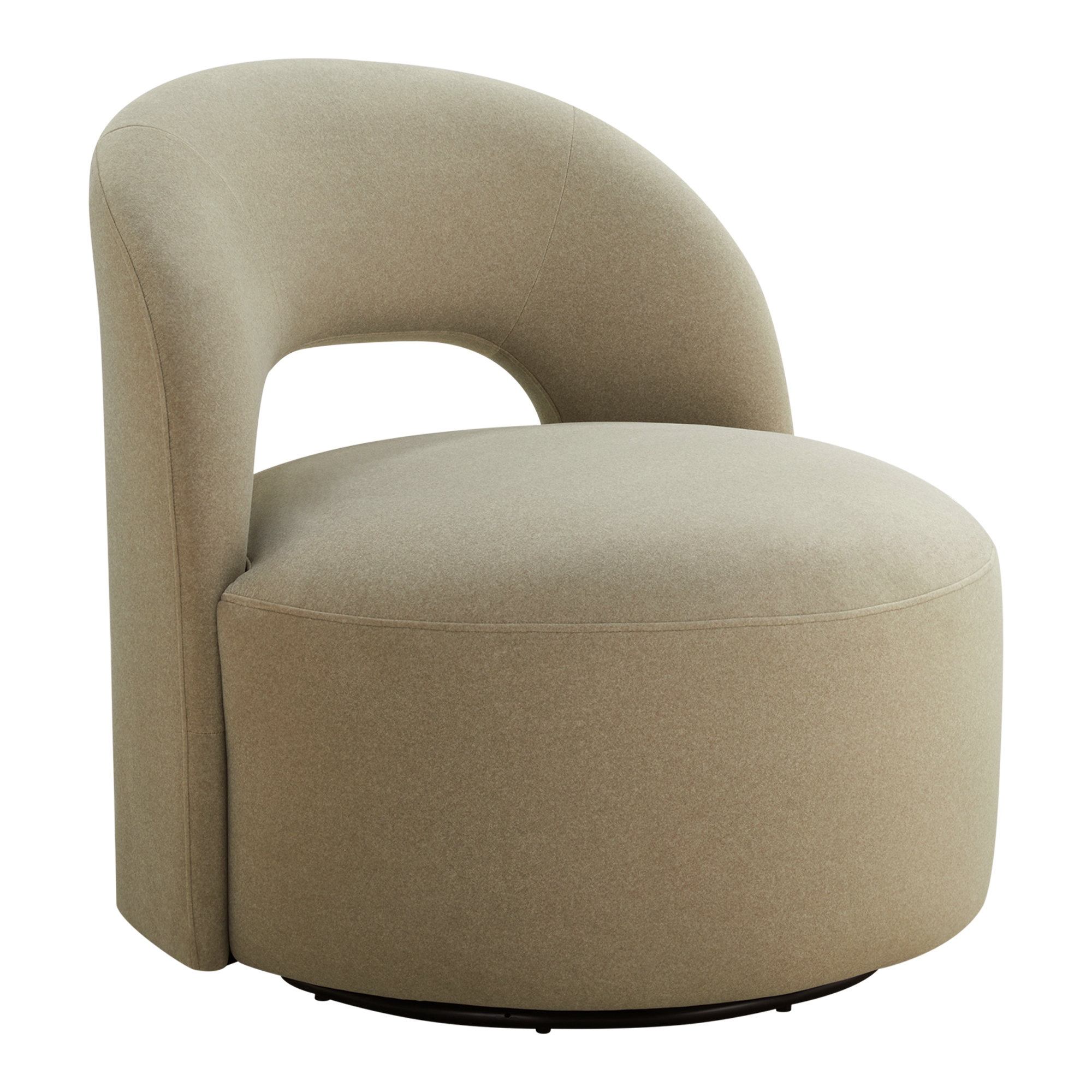 Circle 55 Denison Swivel Accent Chair | Wayfair
