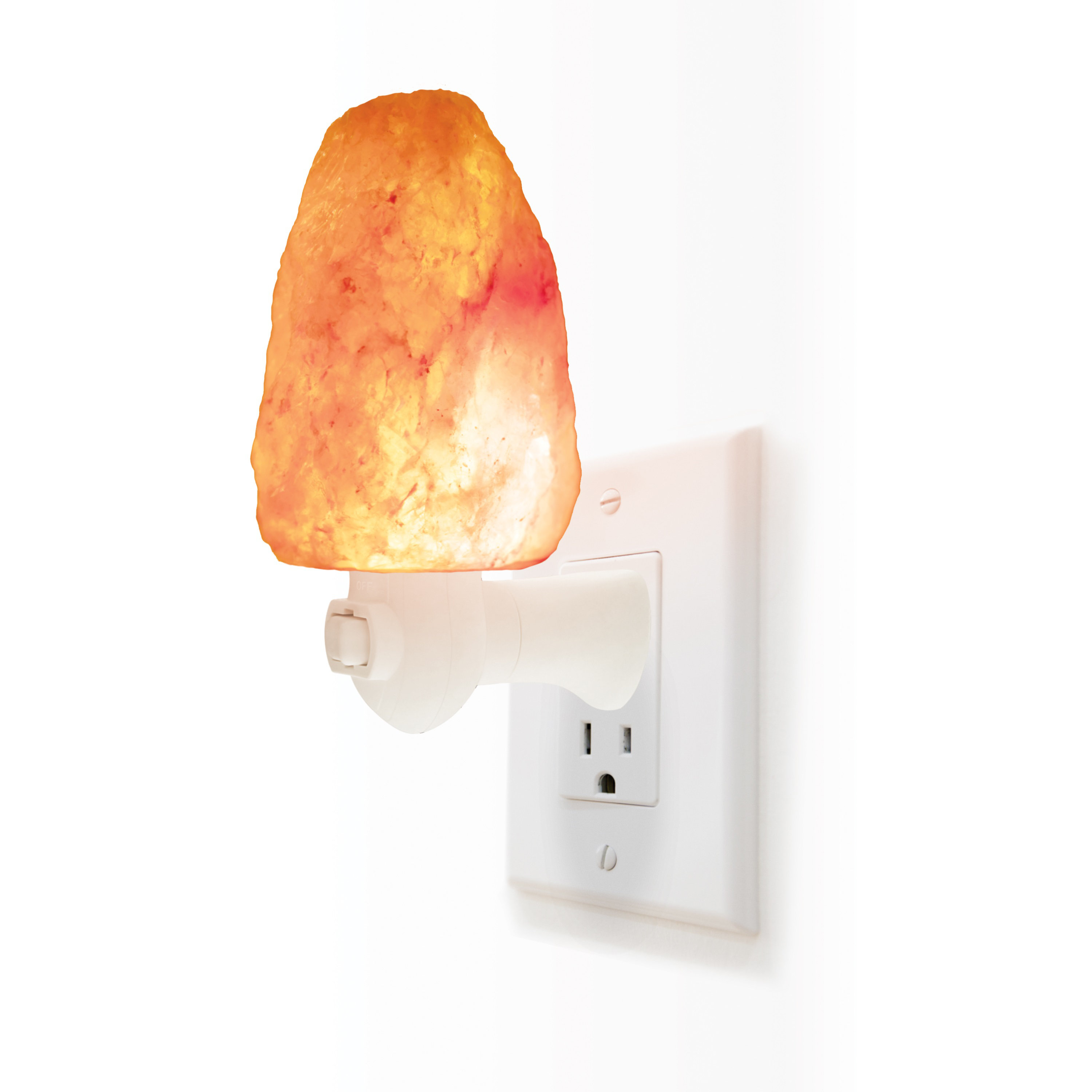 Brookstone Himalayan Crystal Salt Night Light | Wayfair