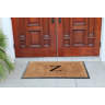 Red Barrel Studio® Fooks Monogrammed 48 in. x 30 in. Non-Slip Coir ...