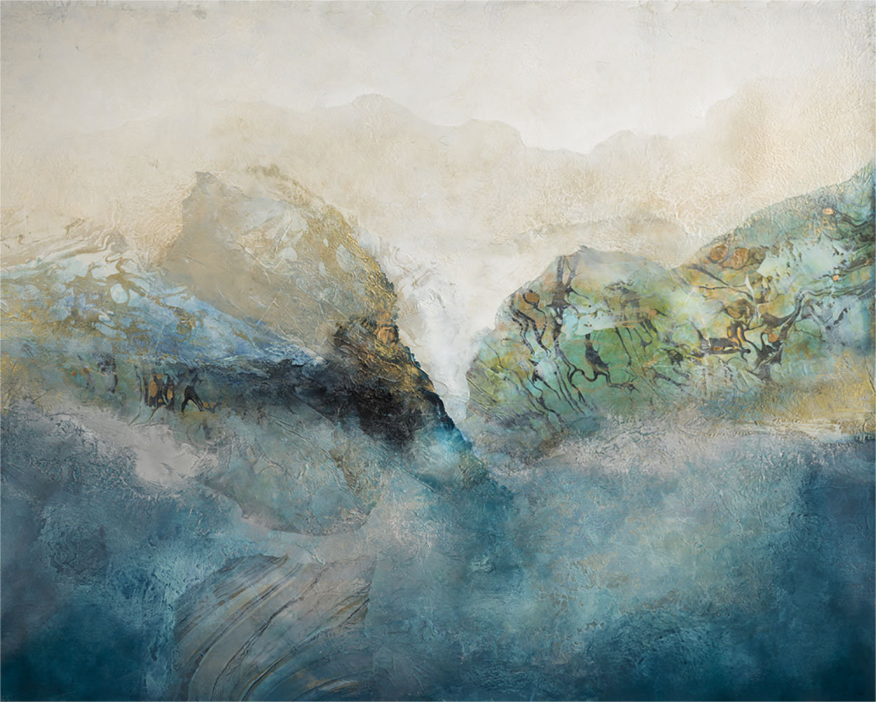 JHR Art Traversed Vision by Jennifer Hollack Raboin - Painting | Wayfair