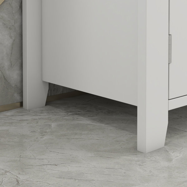 DAMALU Pedestal Sink Storage Cabinet, Under Sink Cabinet, Bathroom ...