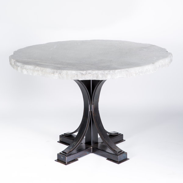 Metal Round Kitchen & Dining Tables You'll Love | Wayfair