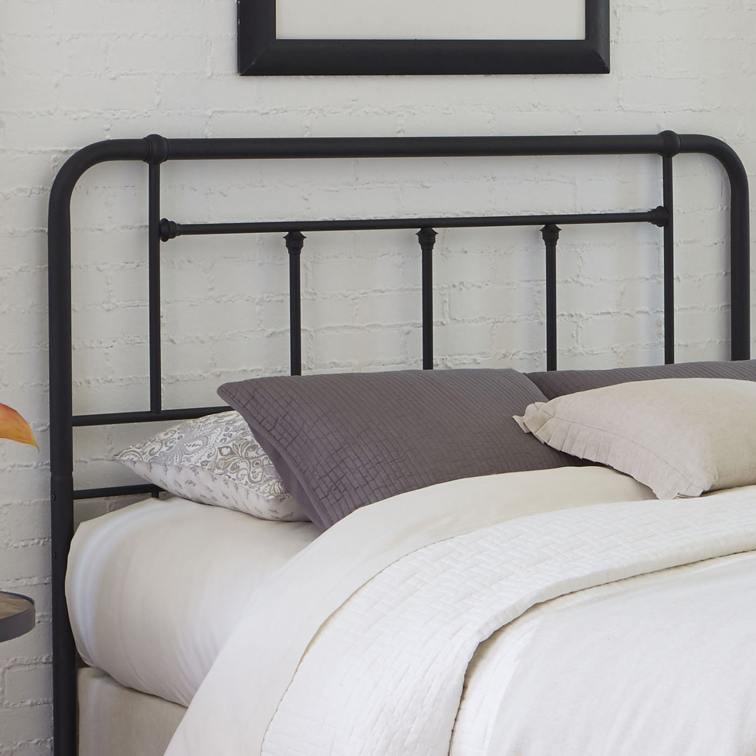 August Grove Baldwin Steel Metal Slat Headboard & Reviews - Wayfair Canada