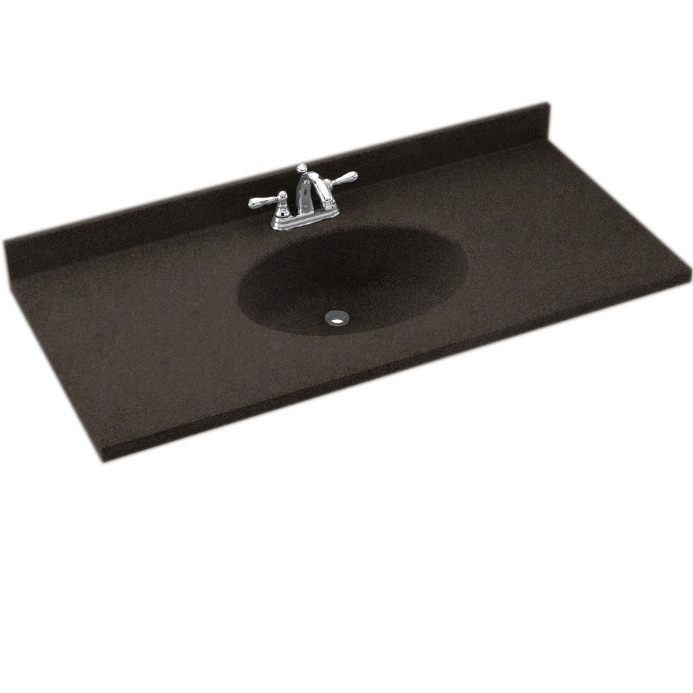 Swan 37'' Swanstone Single Bathroom Vanity Top with Sink | Wayfair
