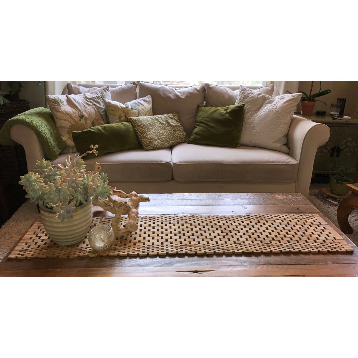 Union Rustic Gupton Recycled Teak Table Runner & Reviews | Wayfair