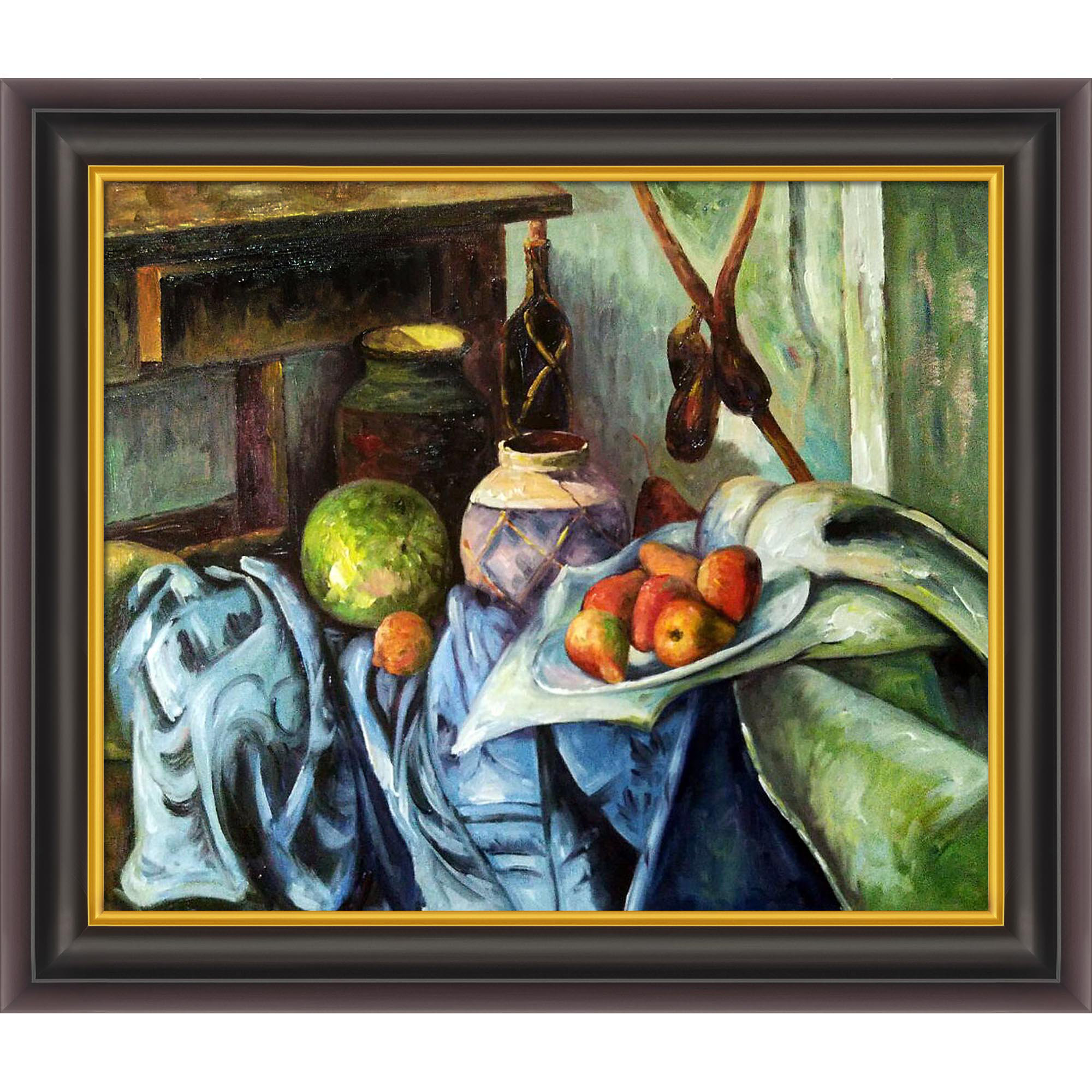 Vault W Artwork Still Life with Ginger Jar and Eggplants by Paul ...