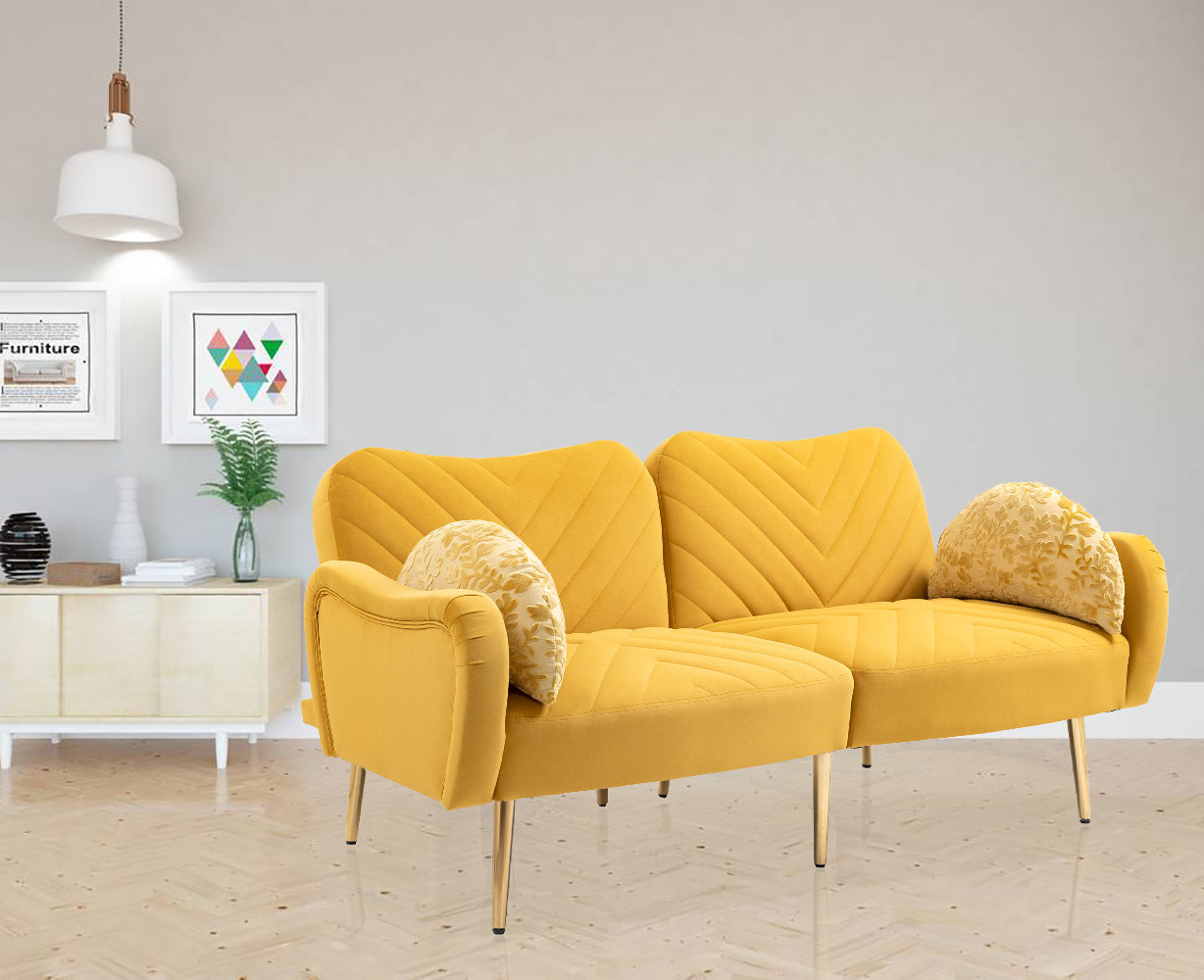 Inbox Zero Milvi Sofa | Wayfair