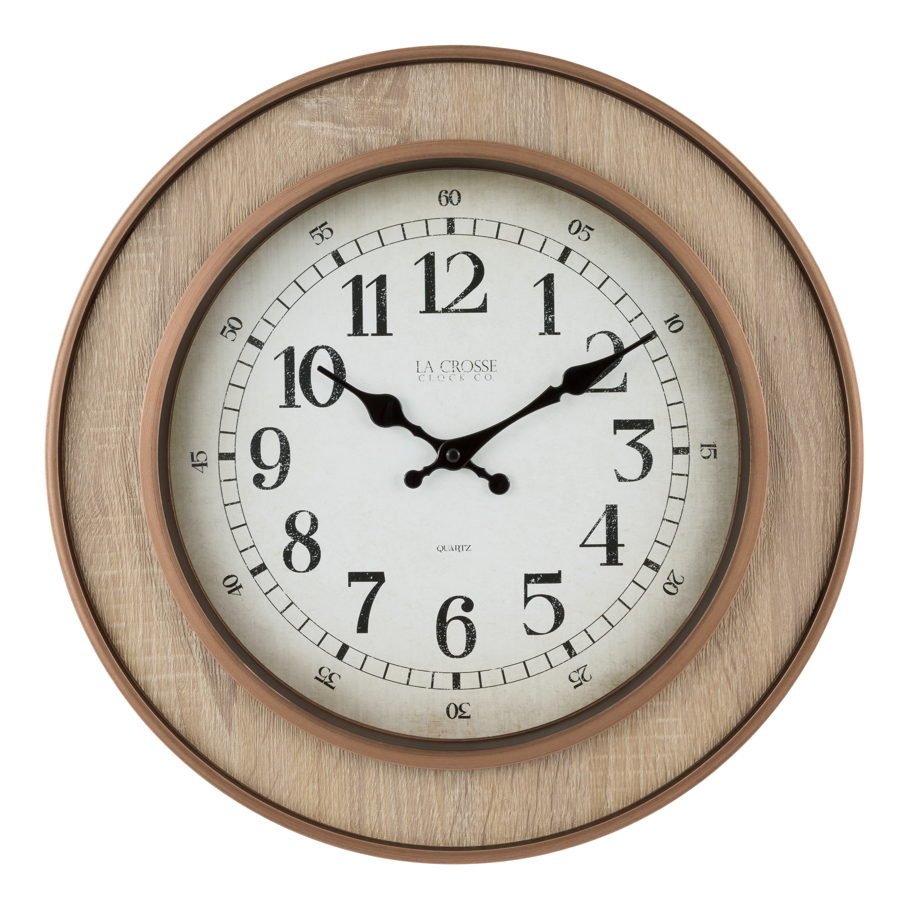 La Crosse Technology 16 Inch Livingston Quartz Wall Clock | Wayfair