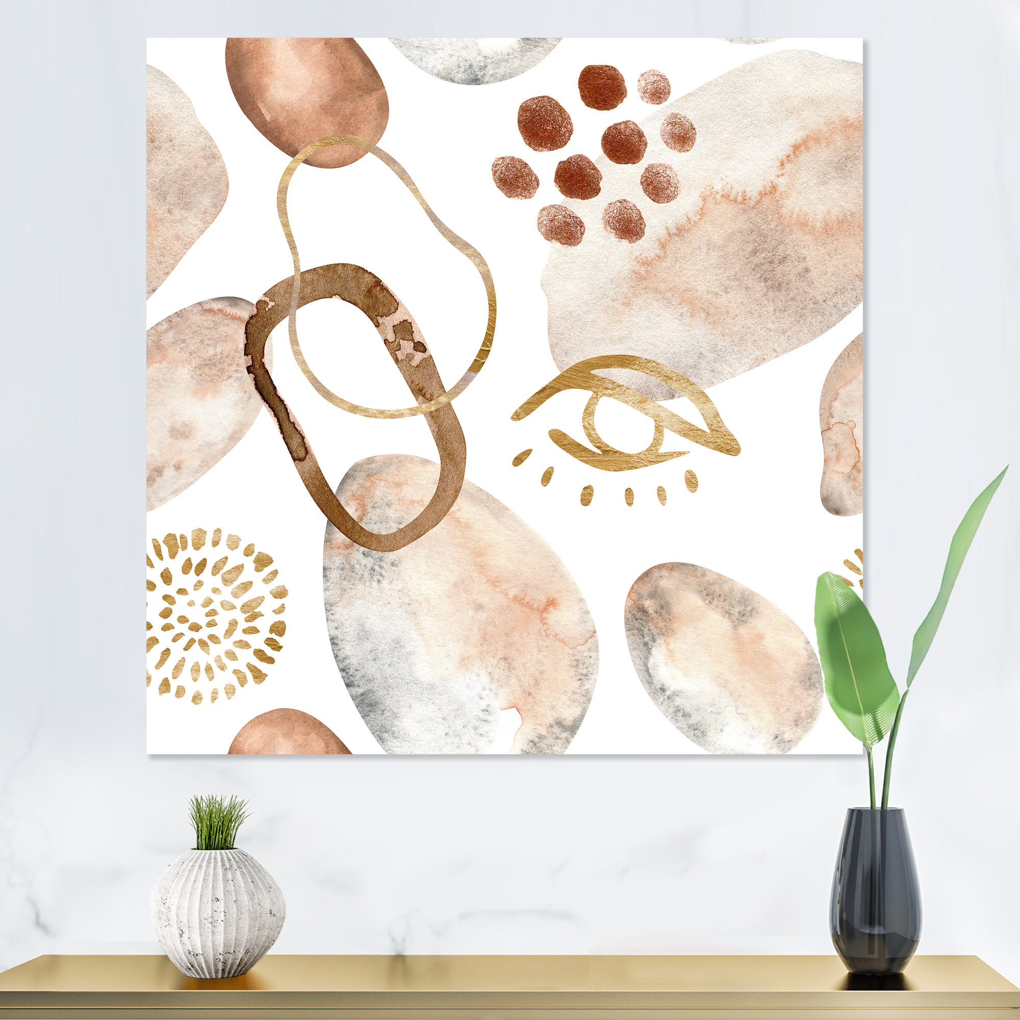Wrought Studio Mid Century Earth Tones Element II " Mid Century Earth ...