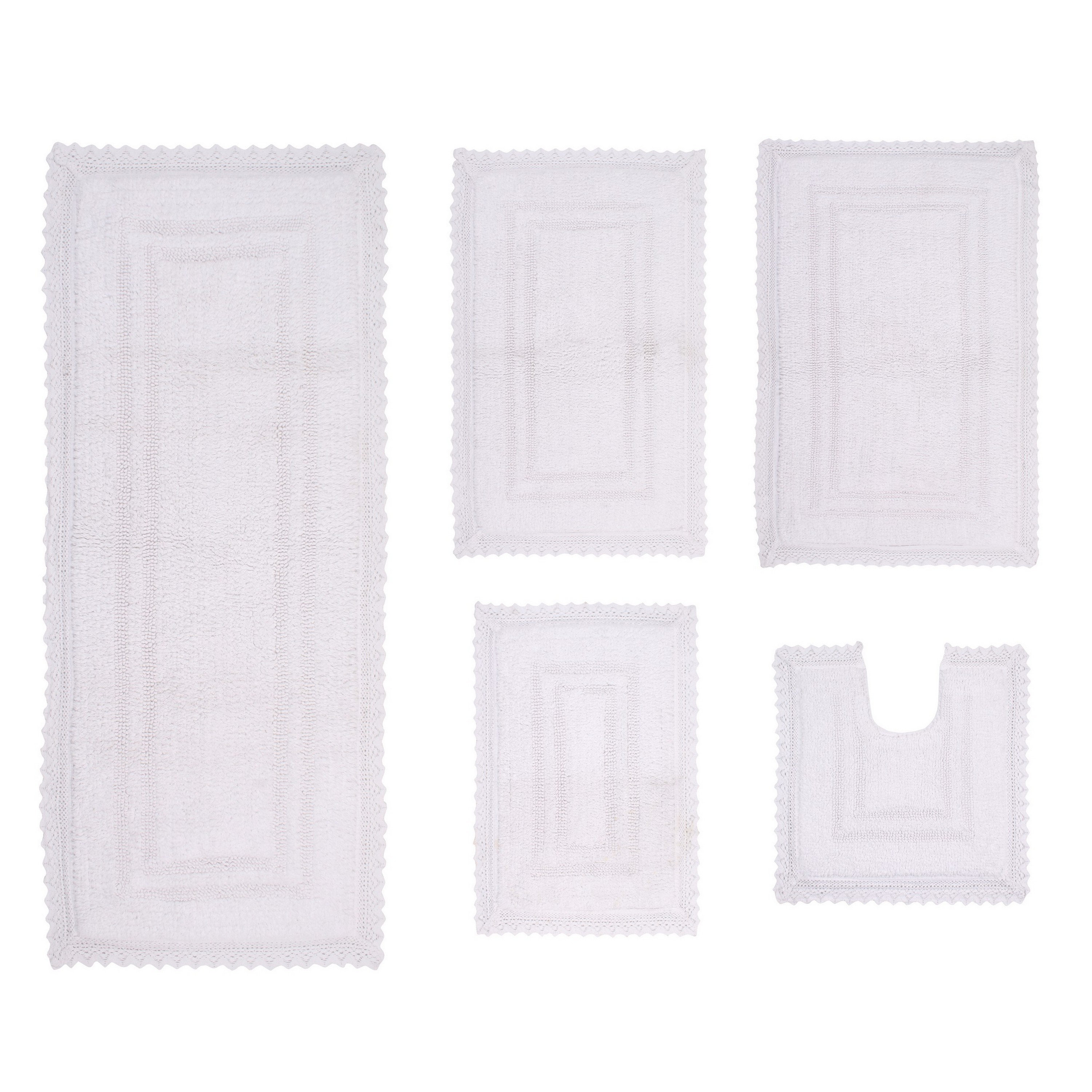 Dakota Fields Opulent Absorbent Cotton Soft 5 Piece Bath Set | Wayfair