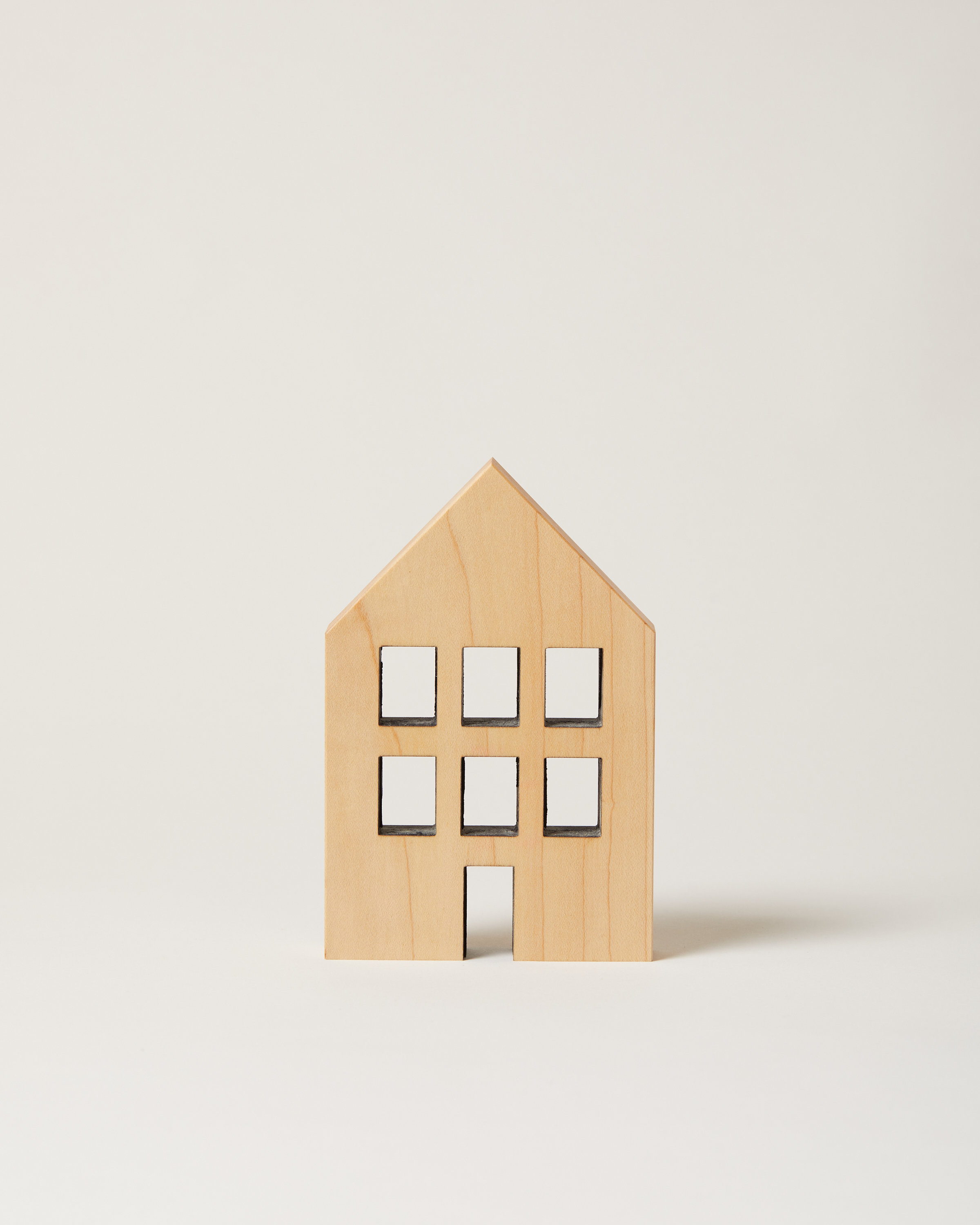 Farmhouse Pottery Crafted Wooden Houses - Maple - Barn | Wayfair