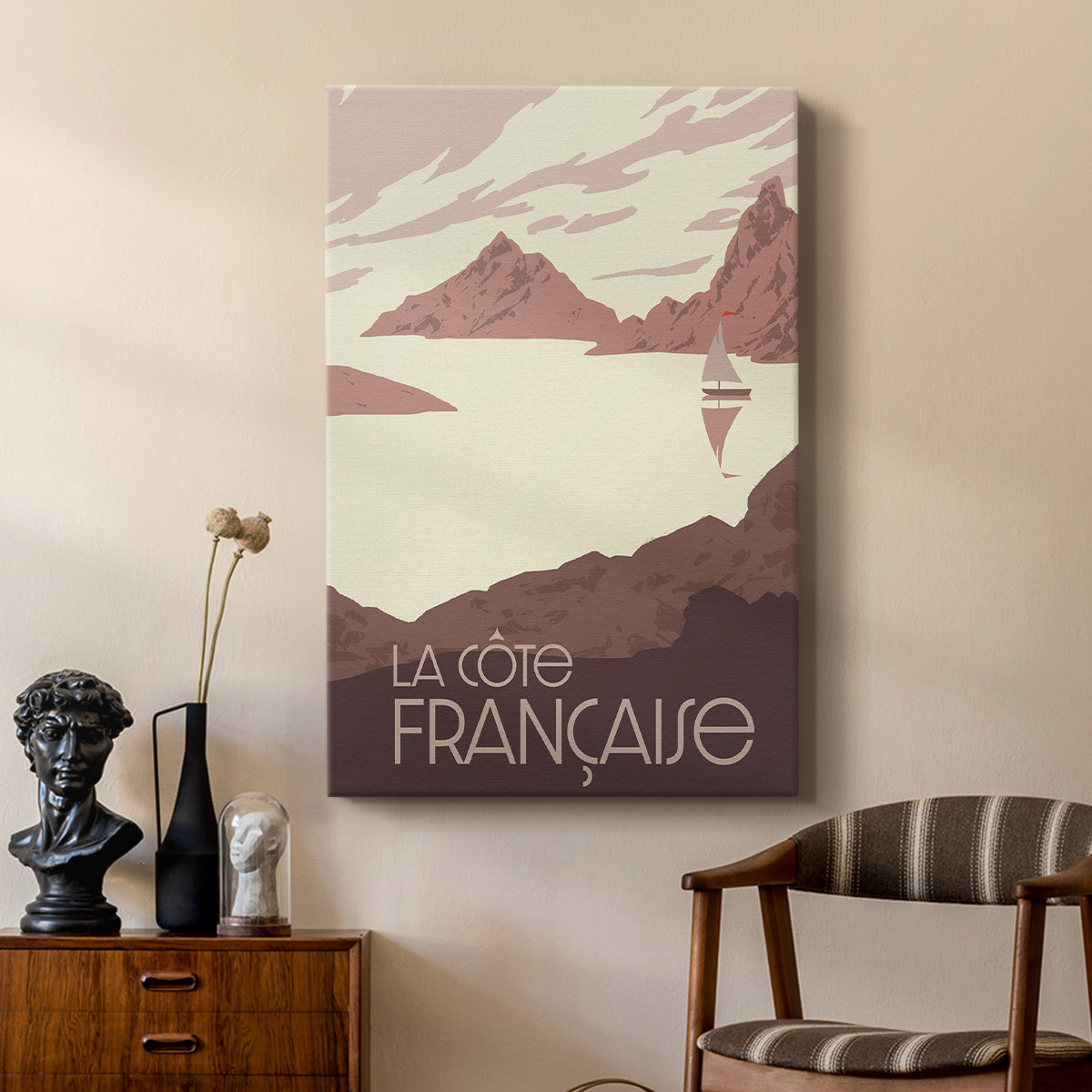 Dovecove French Coast II -Custom Wrapped Gallery Cavas - Wayfair Canada