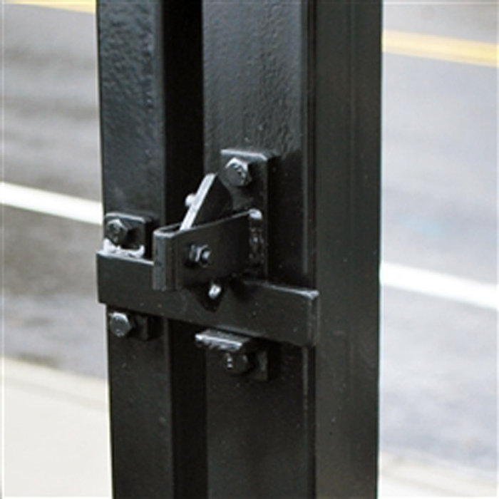 ALEKO Black Metal Gate Latch & Reviews | Wayfair