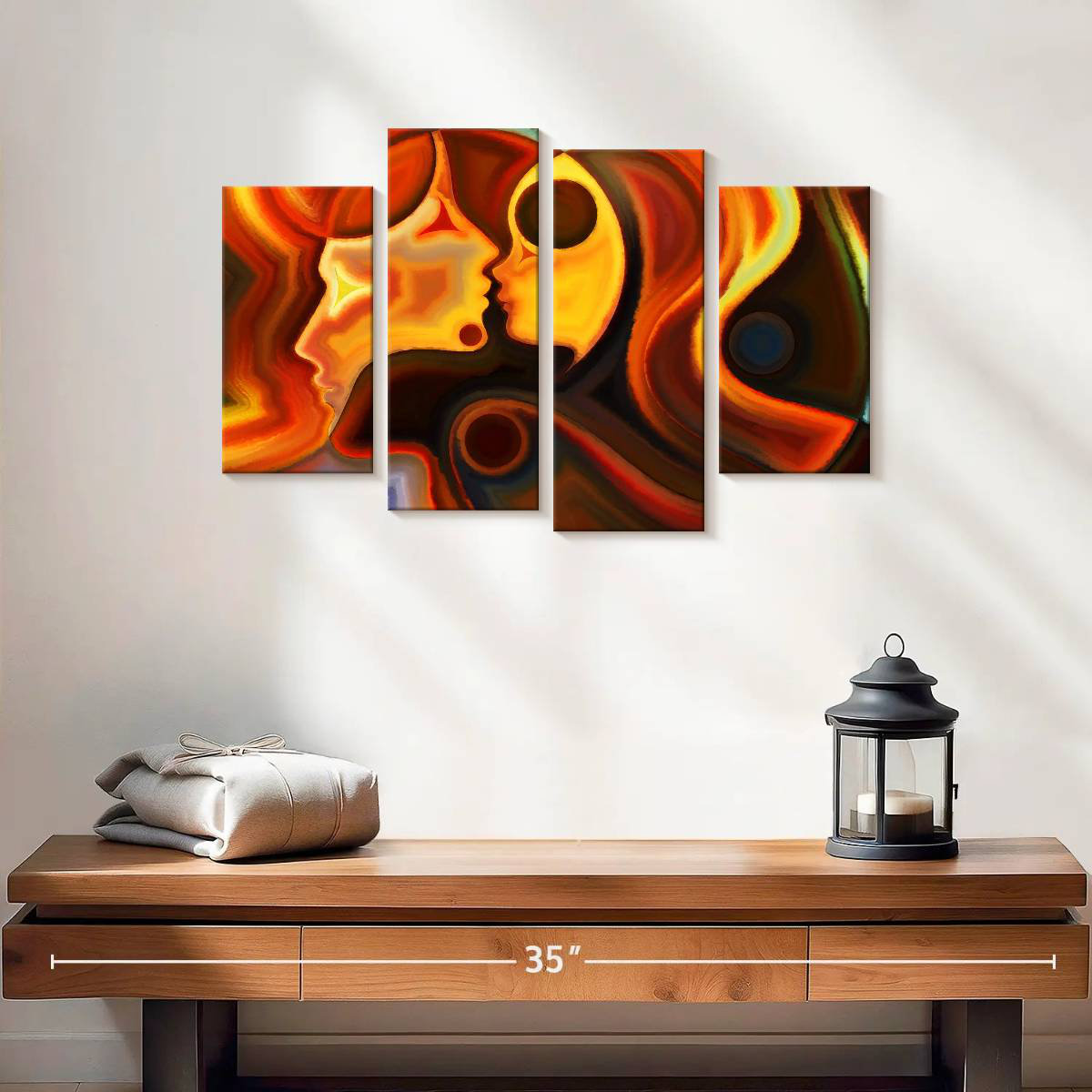 Wade Logan® Avery Abstract Love | Wayfair