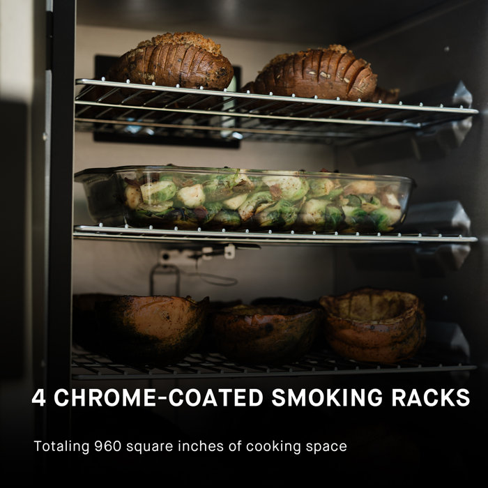 Masterbuilt 40 inch Propane Smoker Thermotemp & Reviews | Wayfair