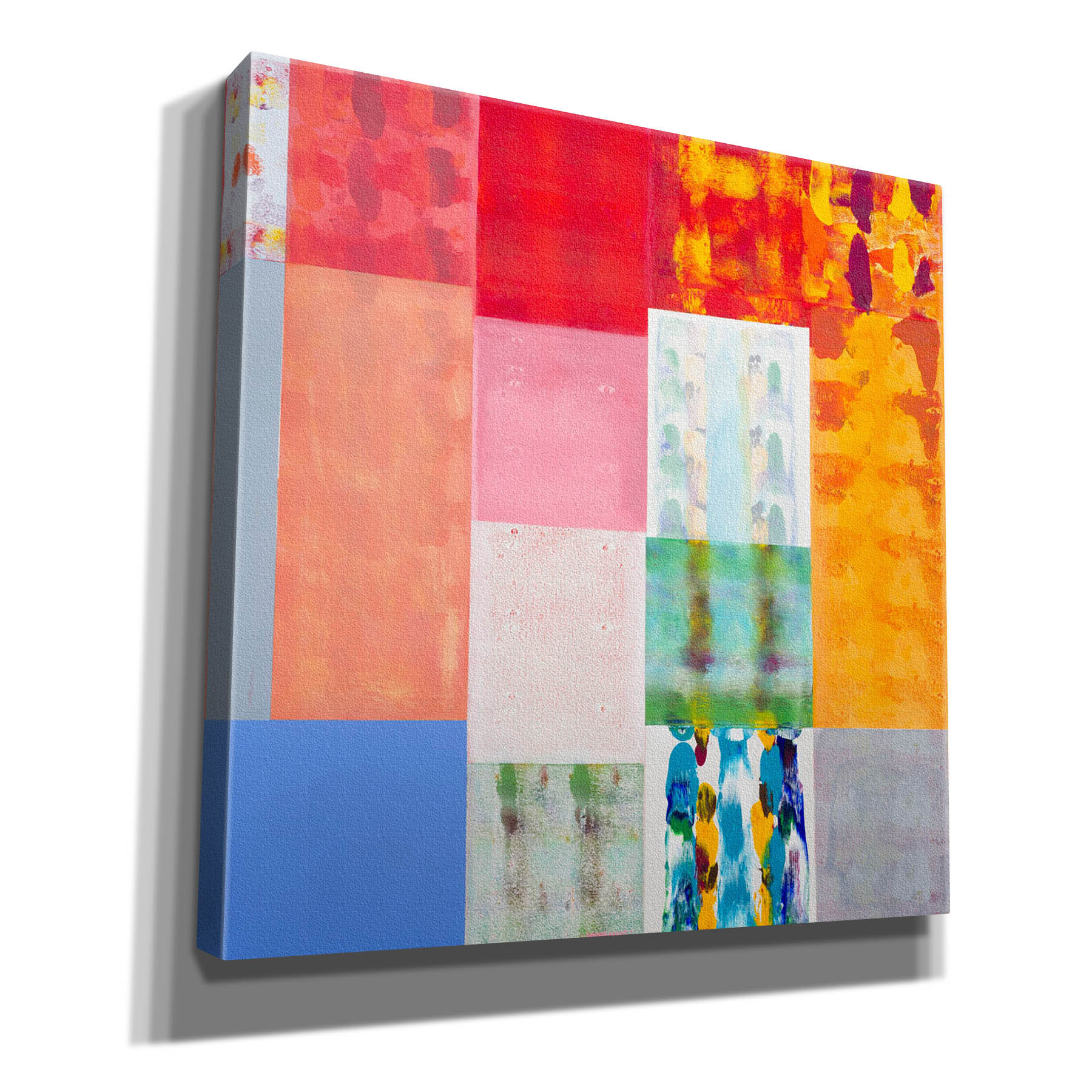 Ivy Bronx Eloiza Patch Of Color On Canvas by Hooshang Khorasani Print ...