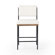 Birch Lane™ Popovich Upholstered Counter Stool with Metal Frame ...